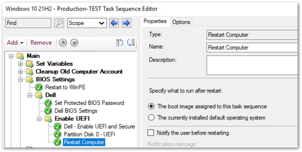 Dell BIOS Configuration in Task Sequences Using Hidden Variables ...